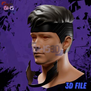 Gambit Cowl Deadpoolandwolverine 3D File STL Digital Download - Etsy