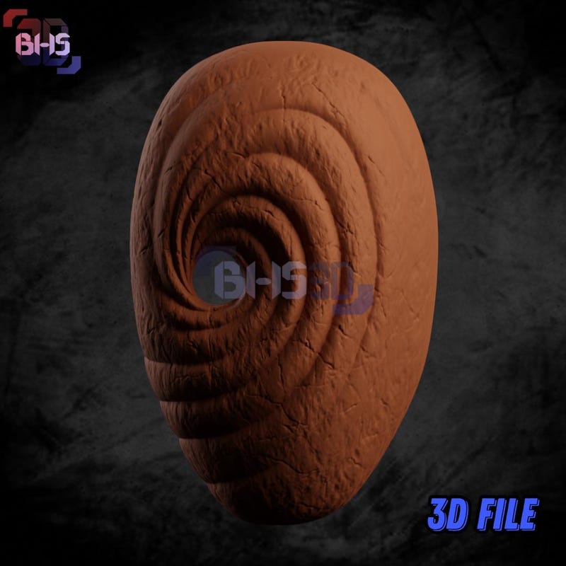Obito Mask - Etsy