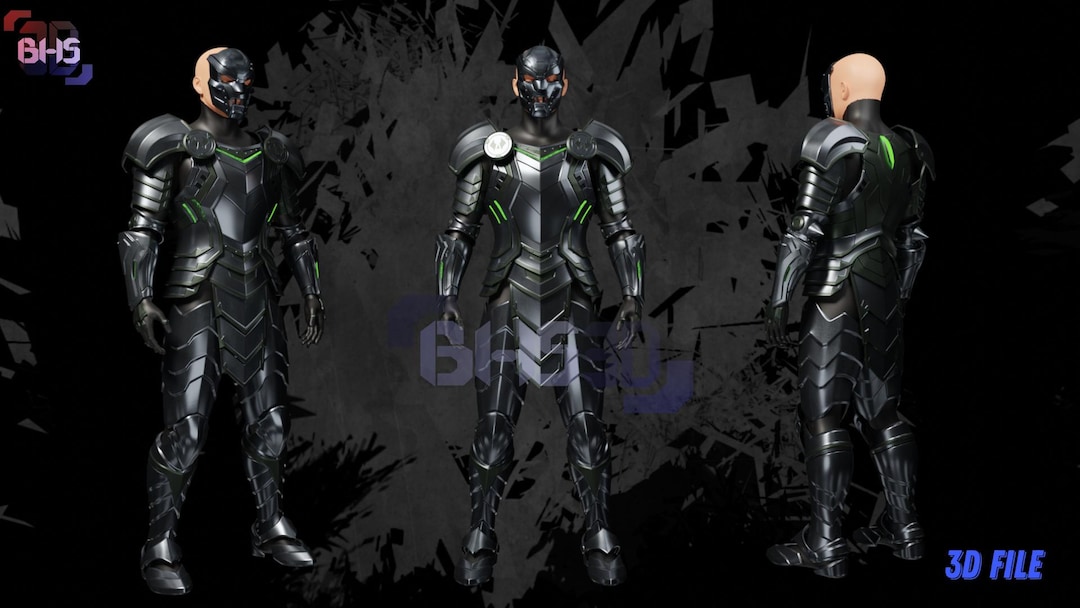 Absolute Doom Set Armor 3D STL File Digital Download - Etsy UK