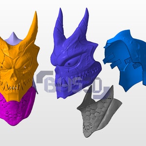 Kaijuu No 8 Kafka Helmet 3D File Digital Download - Etsy