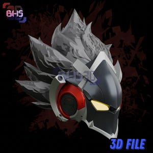 ZZZ Billy Kid Mask 3D STL File Digital Download - Etsy