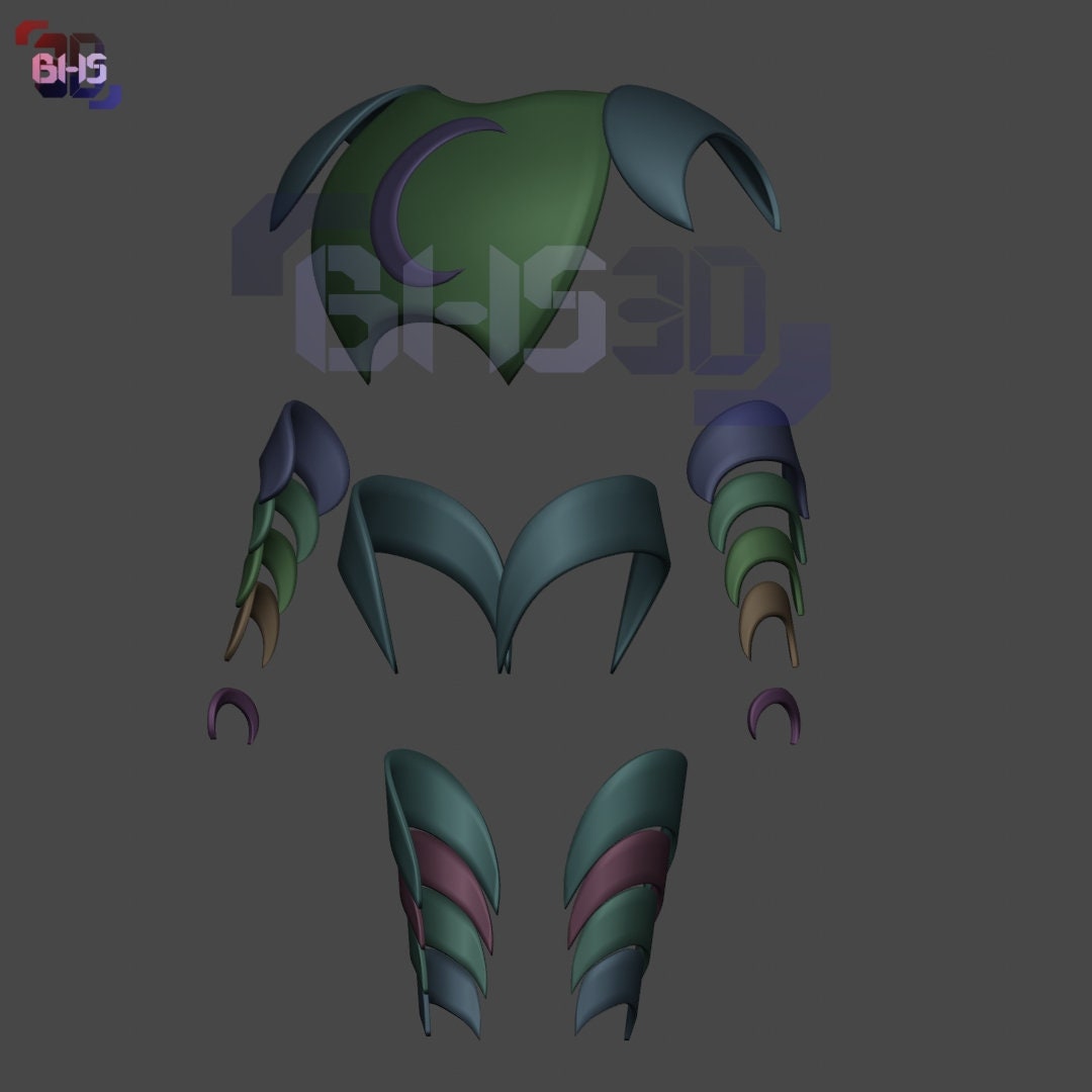 Moonknight Armor 3D - Etsy