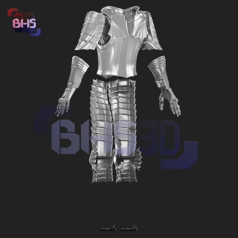 Griffith Armor 3D File Digital Download (read Item Details) - Etsy