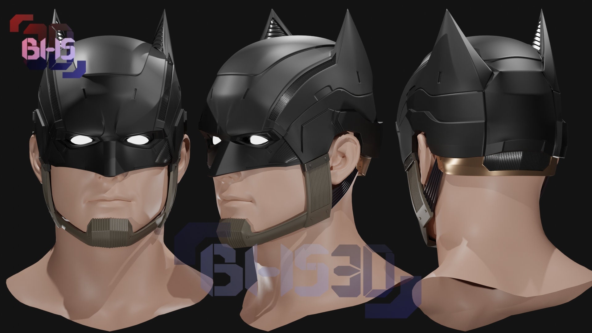 Batoman Future State Dark Detective Helmet 3D Digital Download - Etsy