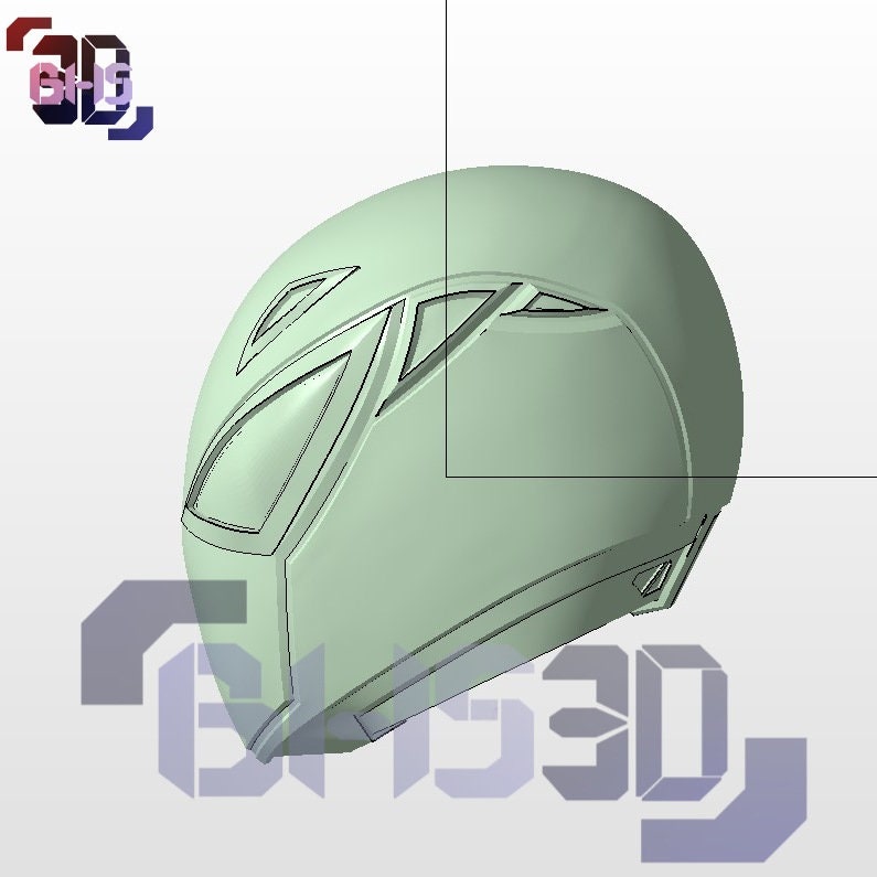 Spider-man Aaron Aikman Helmet 3D Digital Download - Etsy Spider-man Aaron Aikman Helmet 3D Digital Download - Etsy