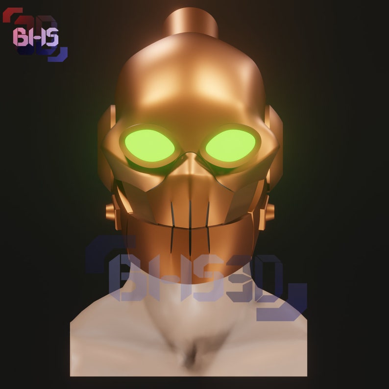 Robot Invincible Helmet 3D STL File Digital Download - Etsy