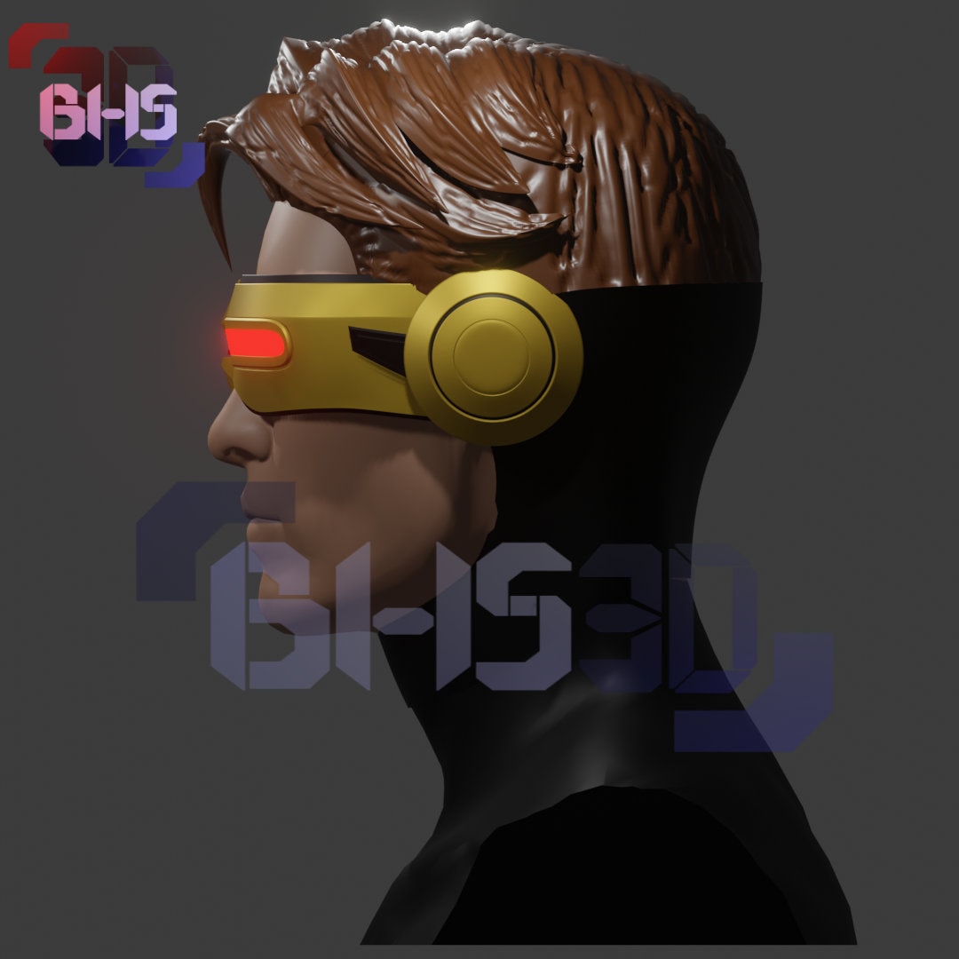 Cyclops X-men Glasses 3D Digital Download - Etsy