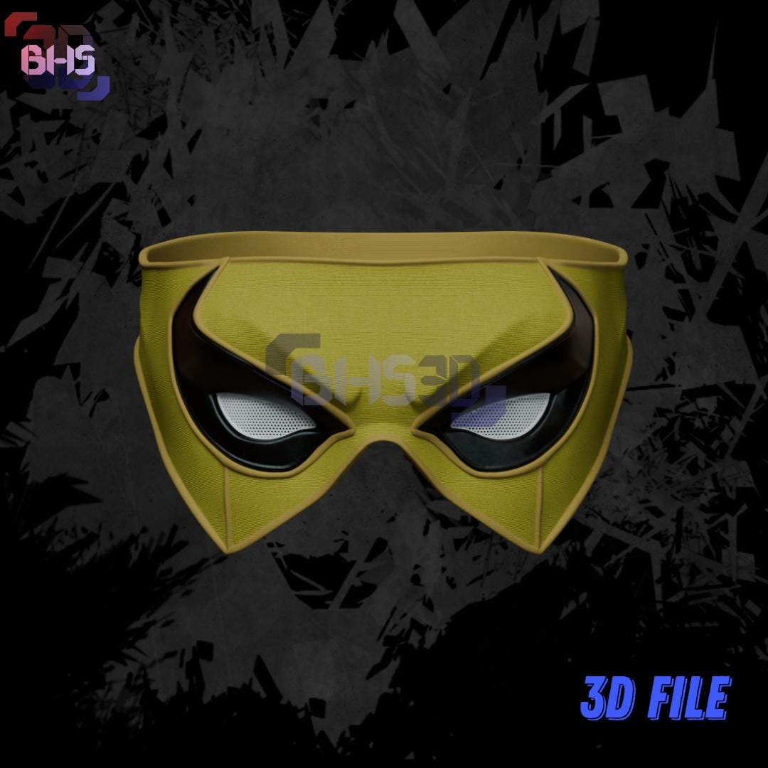 Marvel Rivals Iron Fist Mask 3D STL File Digital Download - Etsy