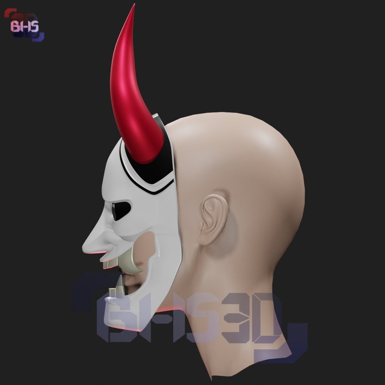 Yamato One Piece Mask and Weapon - Etsy