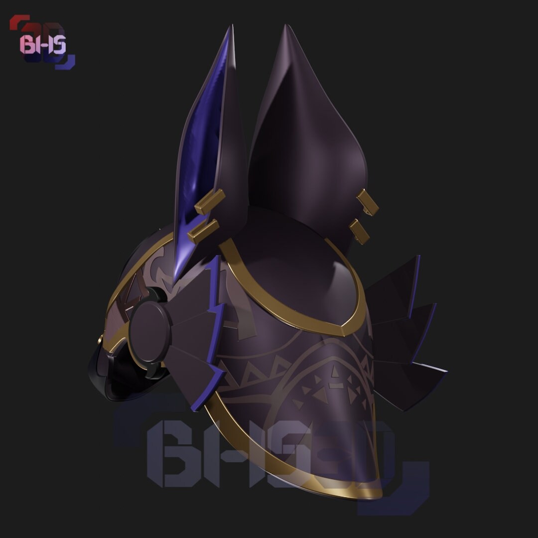 Cyno Original Helmet 3D Digital Download - Etsy