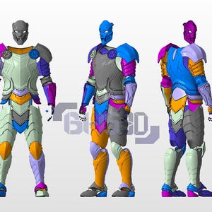 Absolute Doom Set Armor 3D STL File Digital Download - Etsy Australia