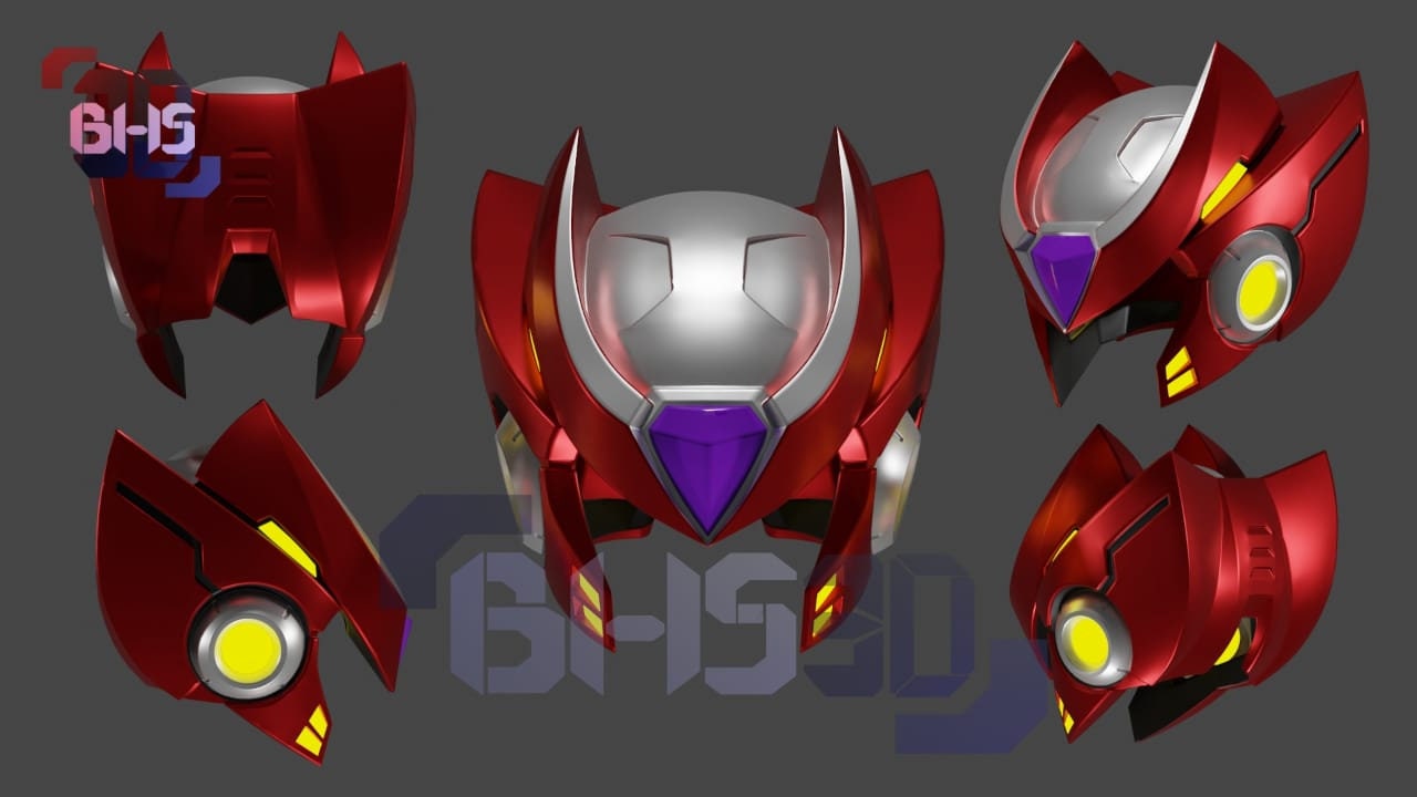 Zero MVC Helmet 3D Digital Download - Etsy