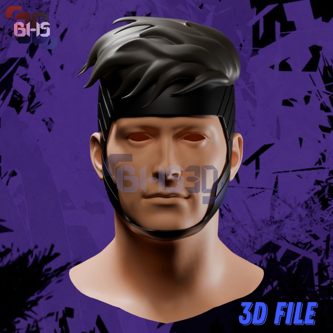 Gambit Cowl Deadpoolandwolverine 3D File STL Digital Download - Etsy