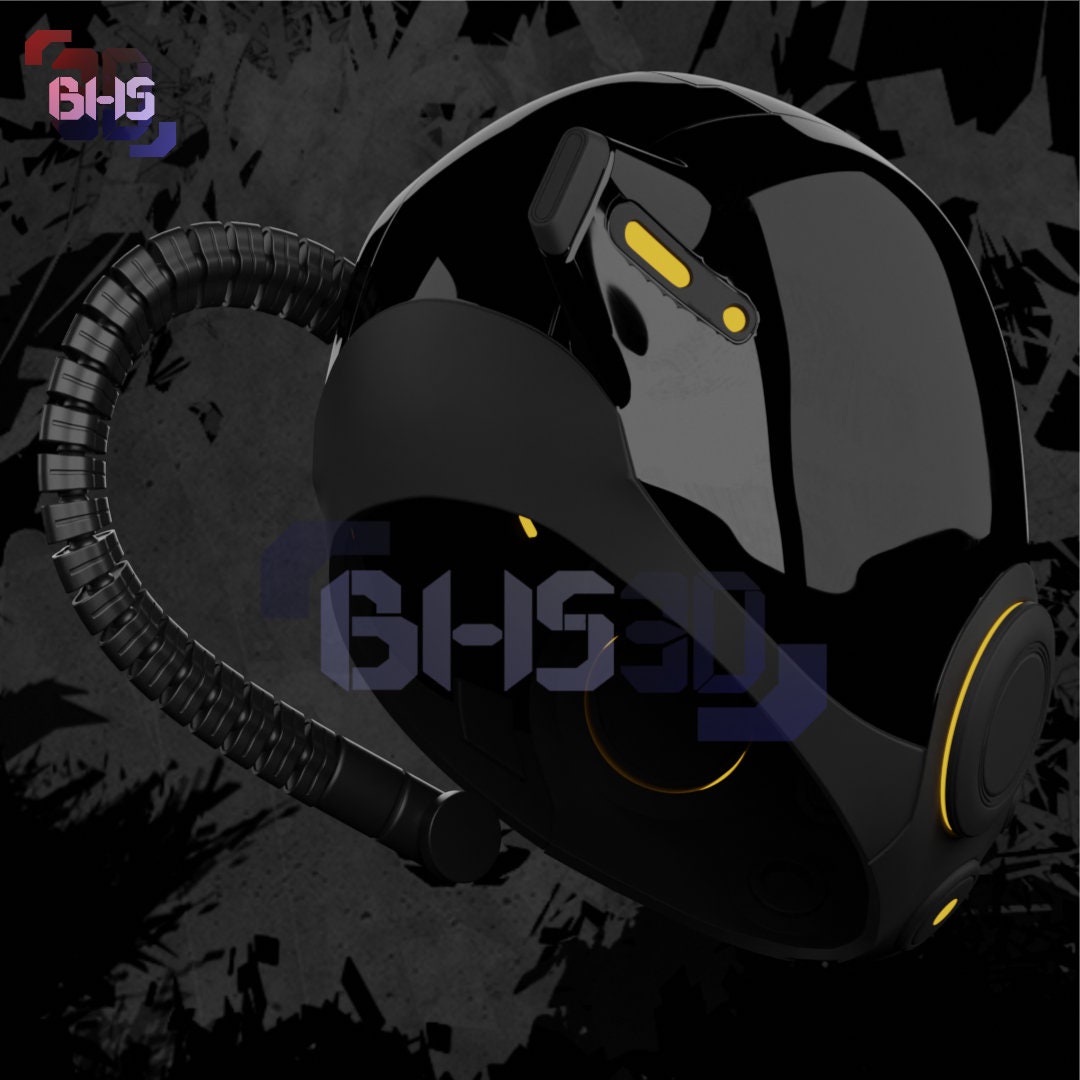 TRON Black Guard Helmet 3D File Digital Download - Etsy