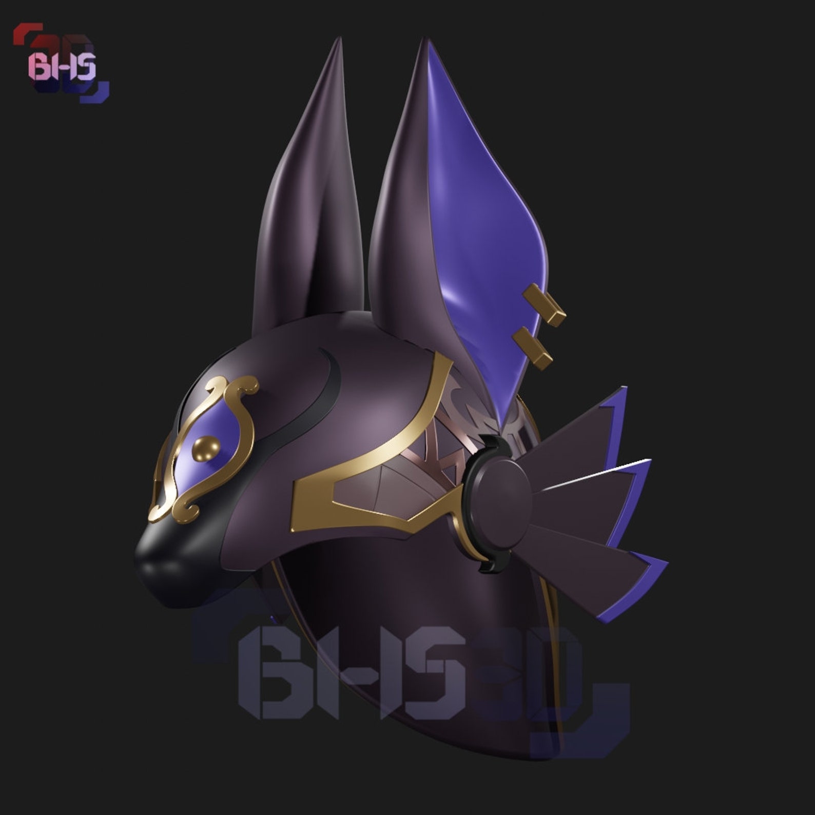 Cyno Original Helmet 3D Digital Download - Etsy