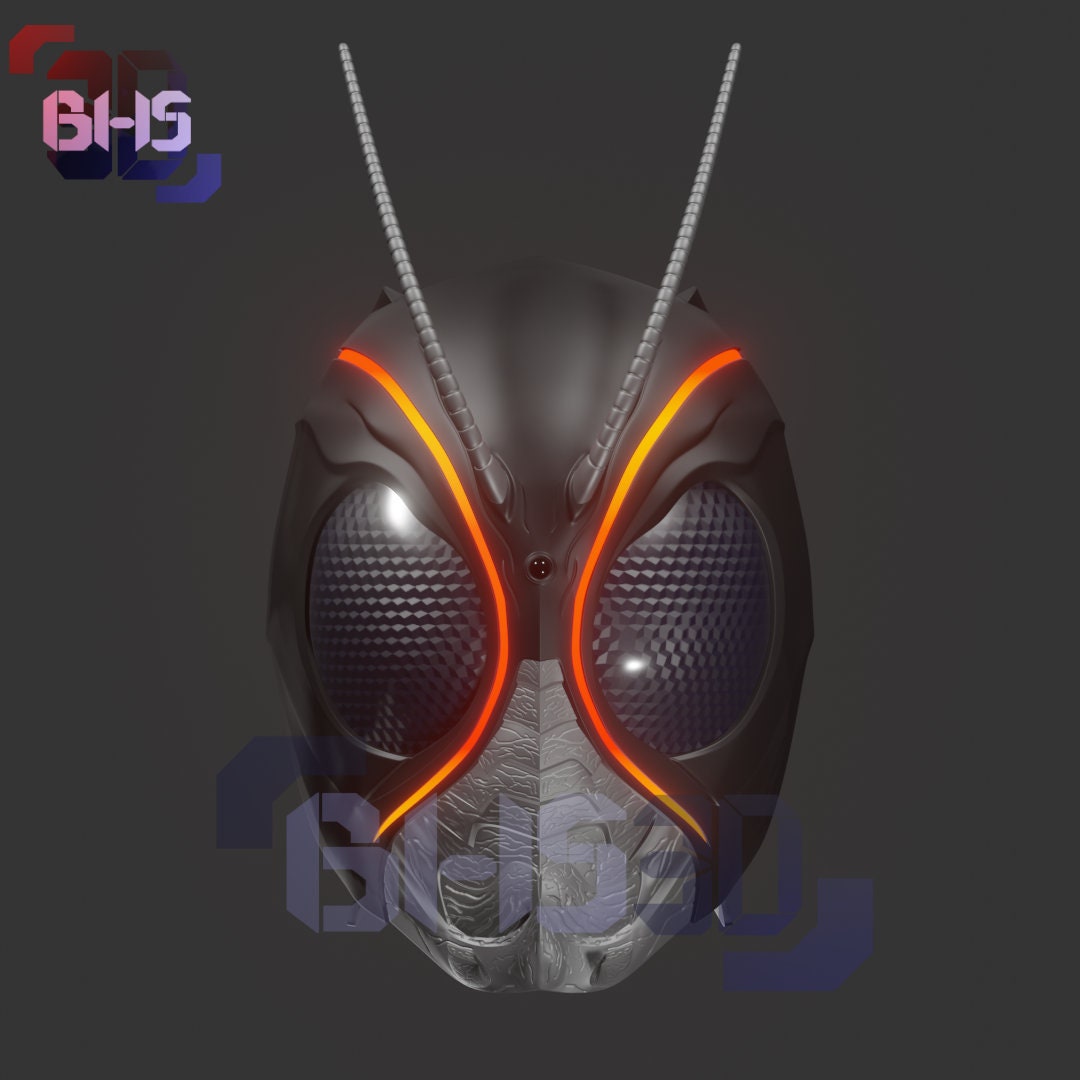 KR Blacksun Helmet 3D File Digital Download - Etsy