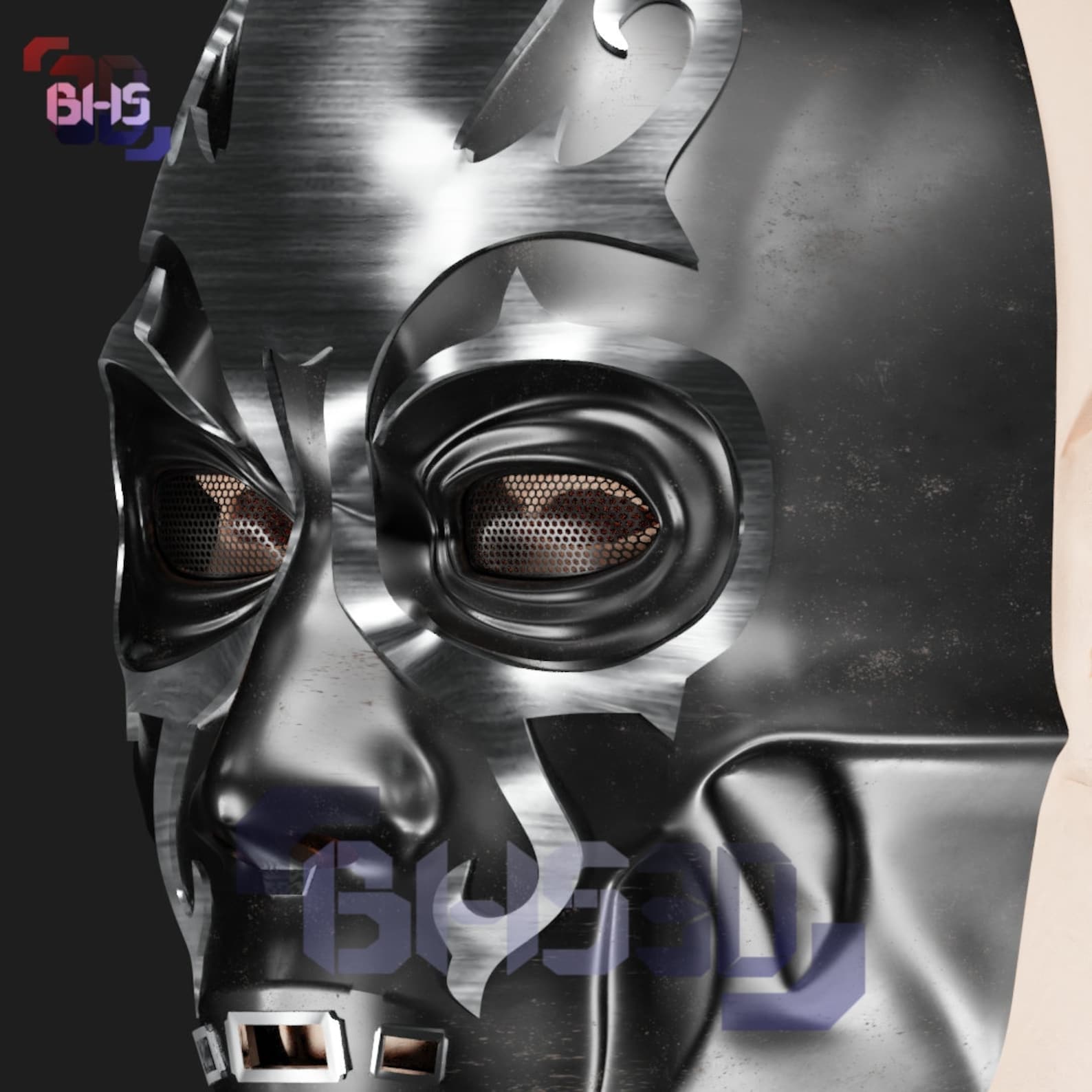 Death Eaters Mask Lucius Malfoy 3D - Etsy