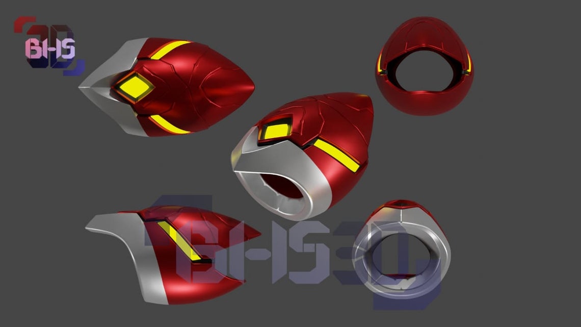 Zero MVC Helmet 3D Digital Download - Etsy