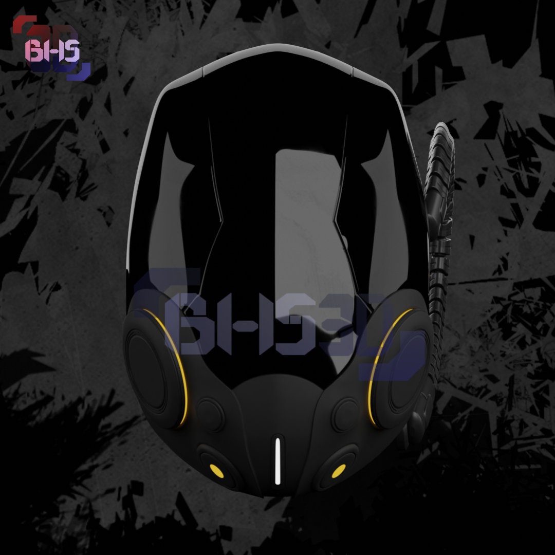 TRON Black Guard Helmet 3D File Digital Download - Etsy