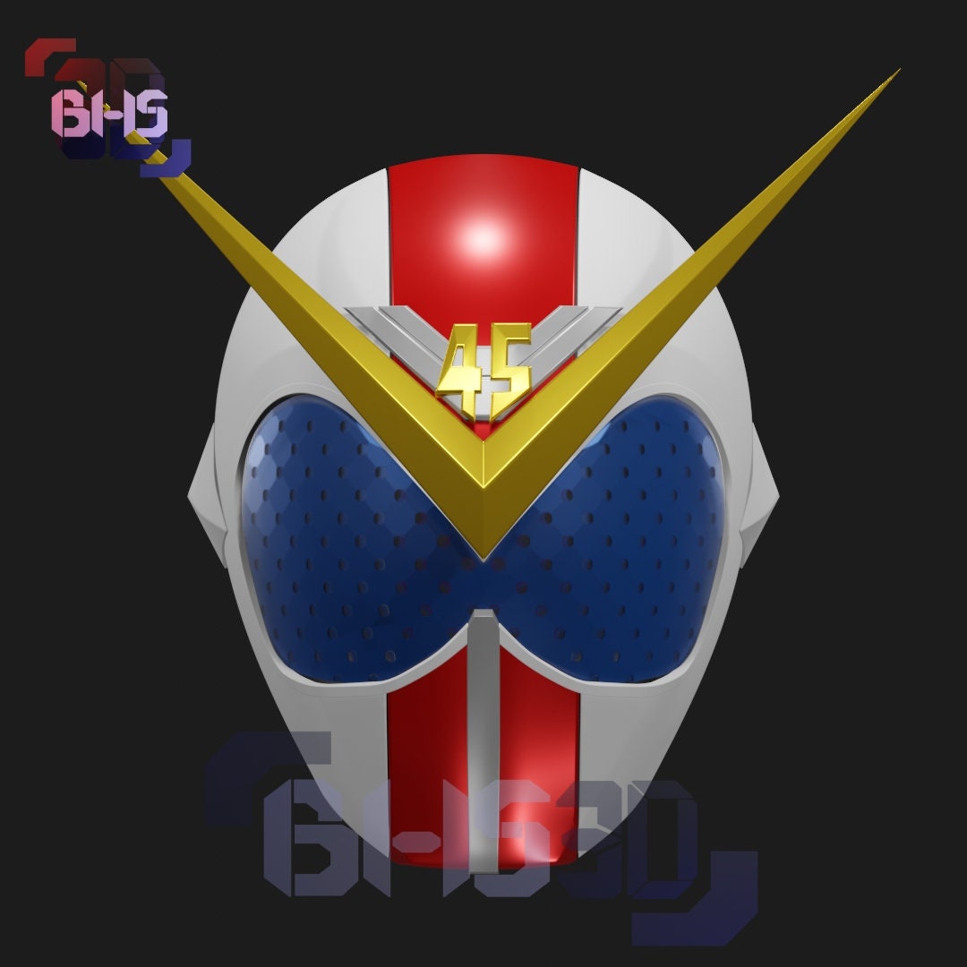 Zenkaiger Helmet 3D Digital Download - Etsy