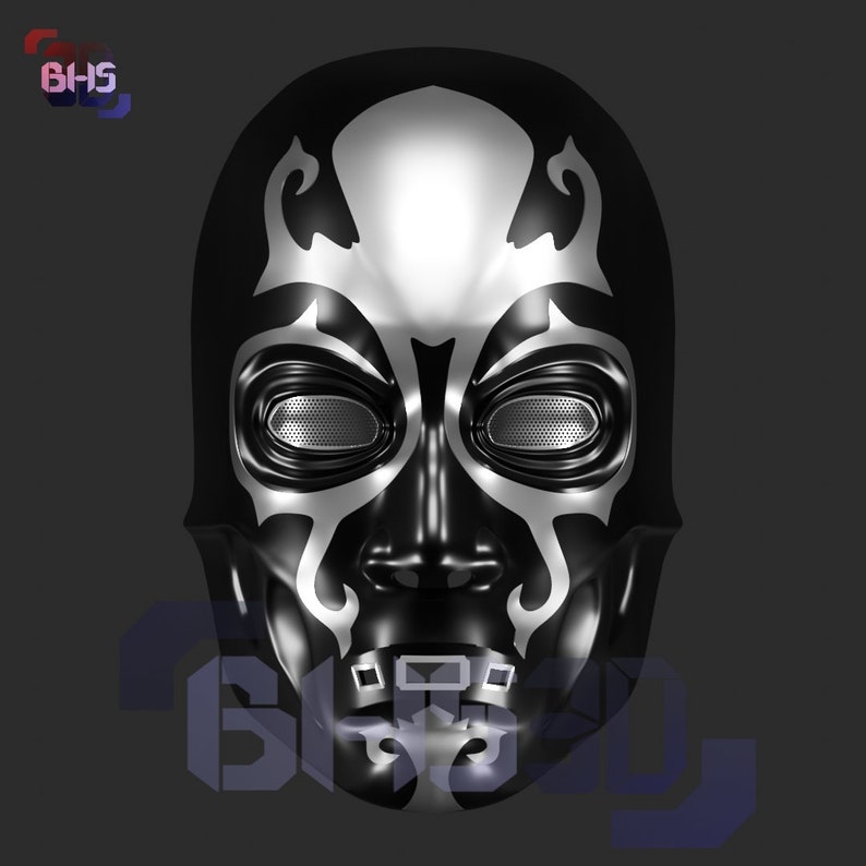 Death Eaters Mask Lucius Malfoy 3D - Etsy UK