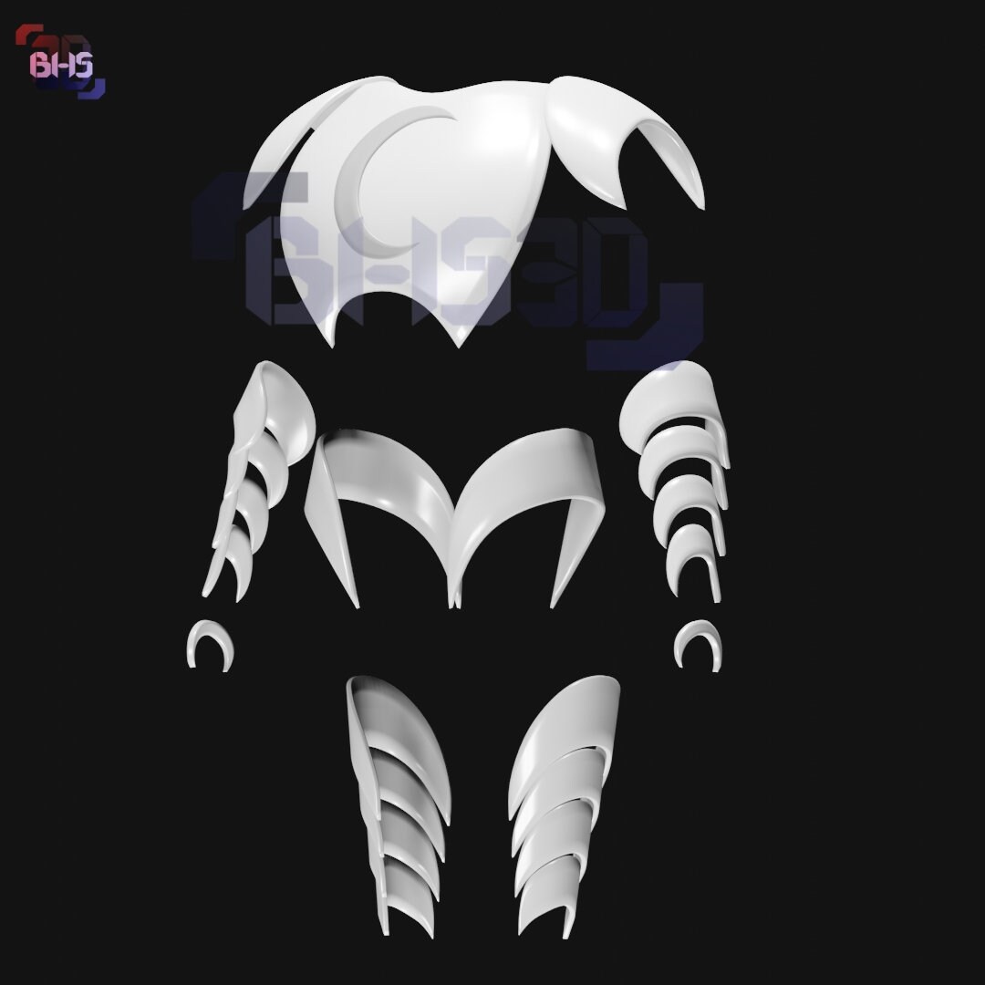Moonknight Armor 3D - Etsy