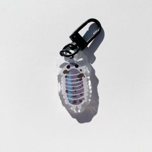 Mini Isopods Acrylic Charms | Cute Bug Insect Rubber Ducky Dairy Cow ...