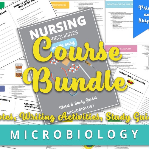 Microbiology Lab Study Guide Microbiology Notes Bundle - Etsy Microbiology Lab Study Guide Microbiology Notes Bundle - Etsy