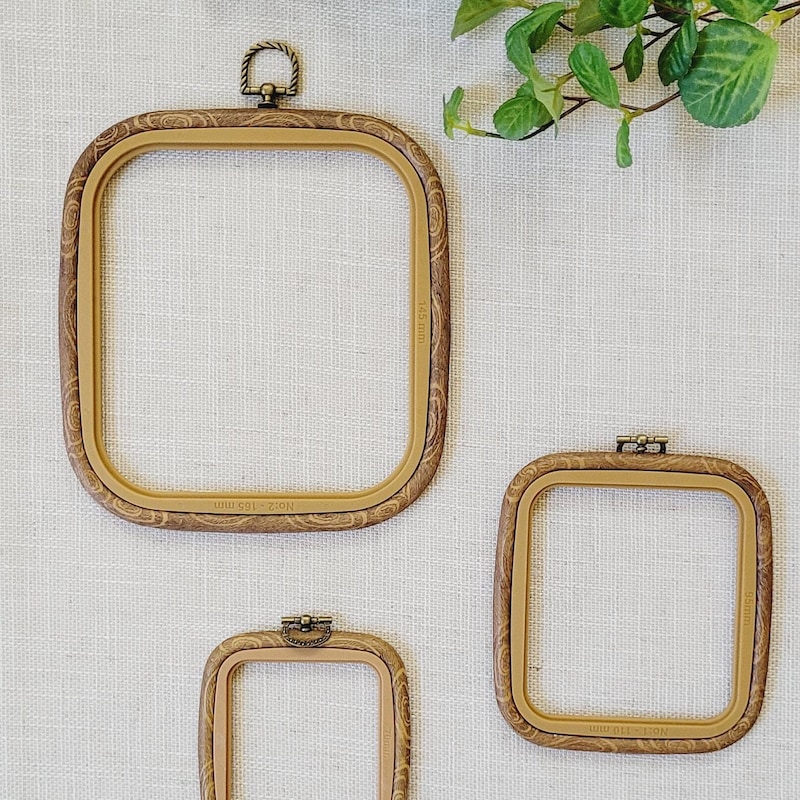 Square Embroidery Frame - Etsy