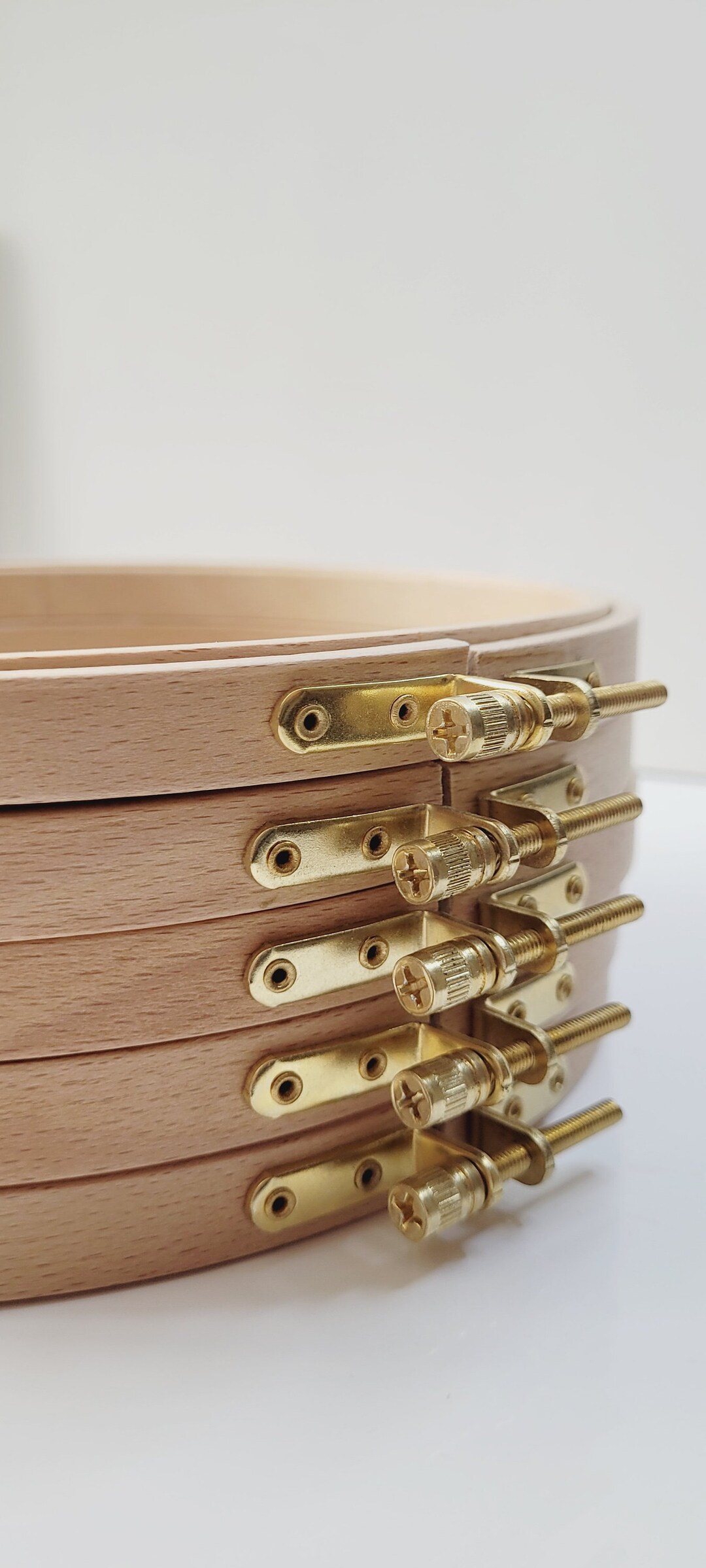 Circle Embroidery Hoop 8 Wood , High Quality Hoops for Cross Stitch ...