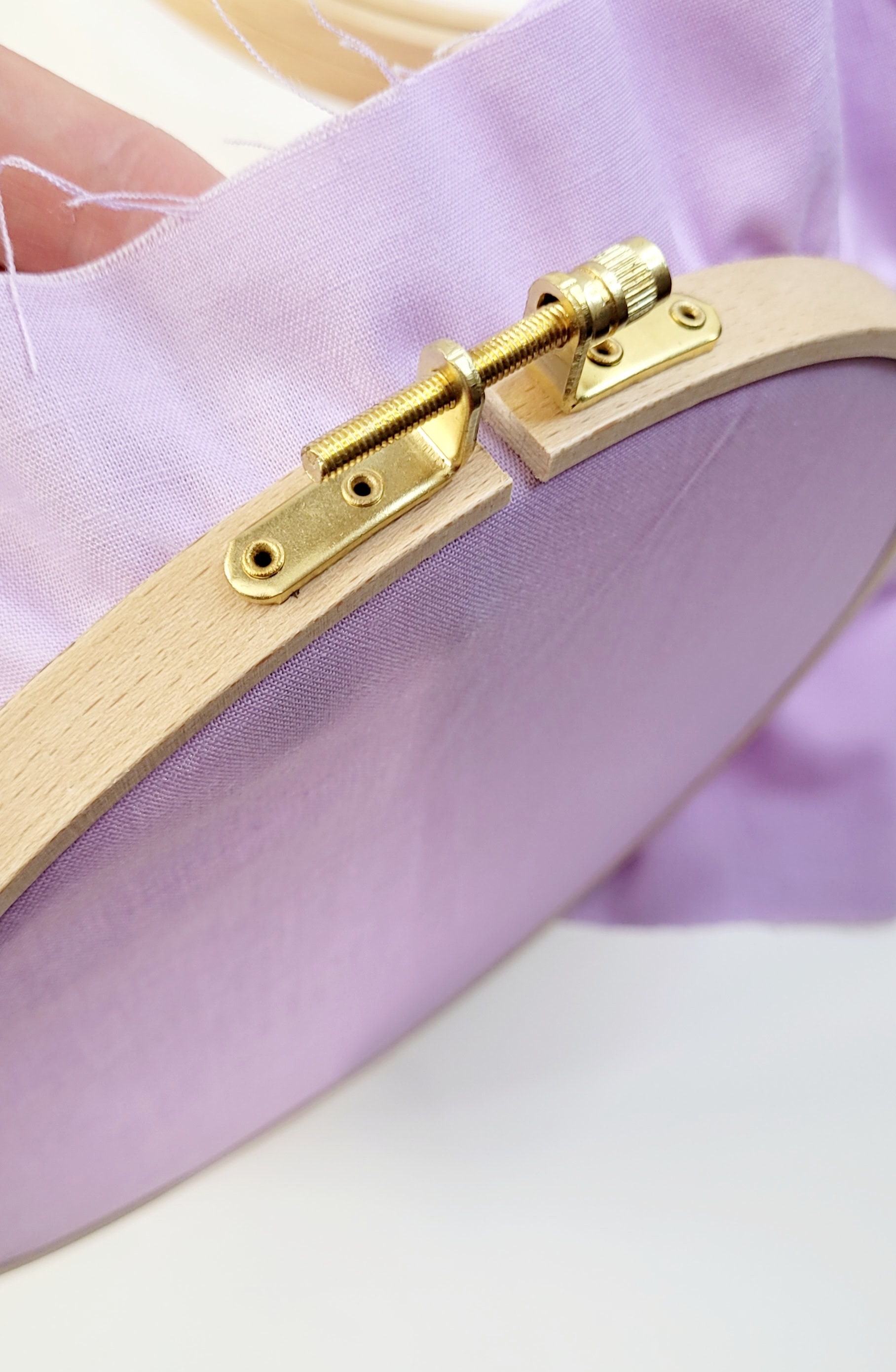 Circle Embroidery Hoop 8 Wood , High Quality Hoops for Cross Stitch ...