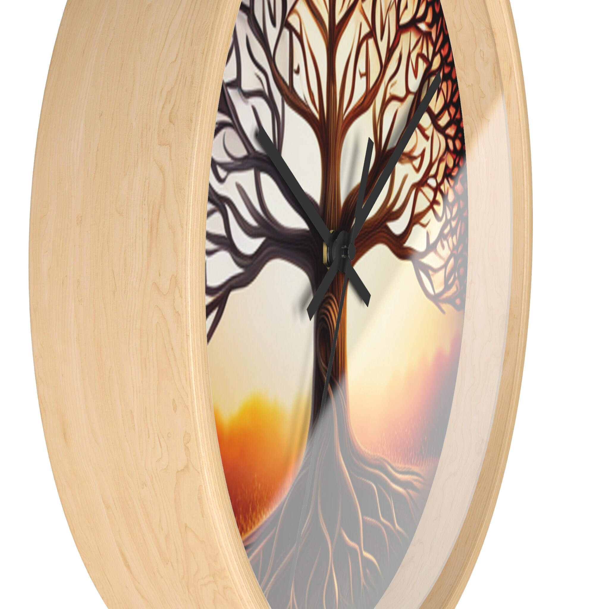 Tree of Life Wooden Wall Clock, Tree of Life Wall Art, Tree of Life ...