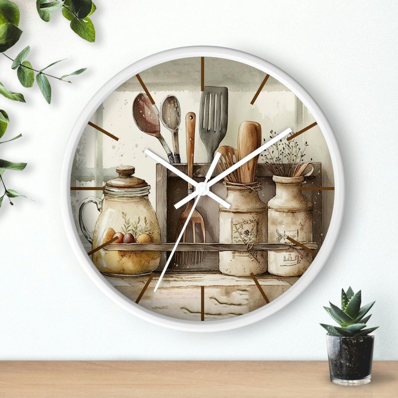 Kitchen Clock - Etsy