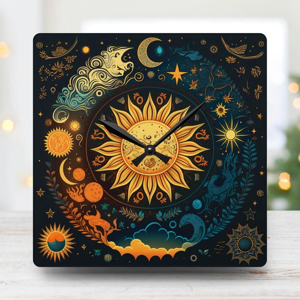 Sun Clock - Etsy