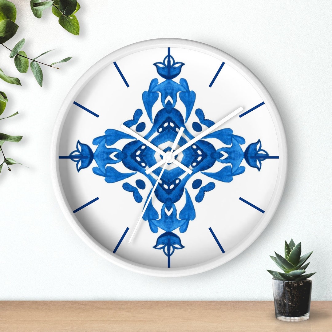 Country Farmhouse Clock, Farm House Design, Rustic Decor, Silent Wall ...