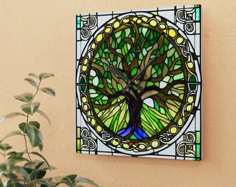 Tree of Life Clock - Etsy