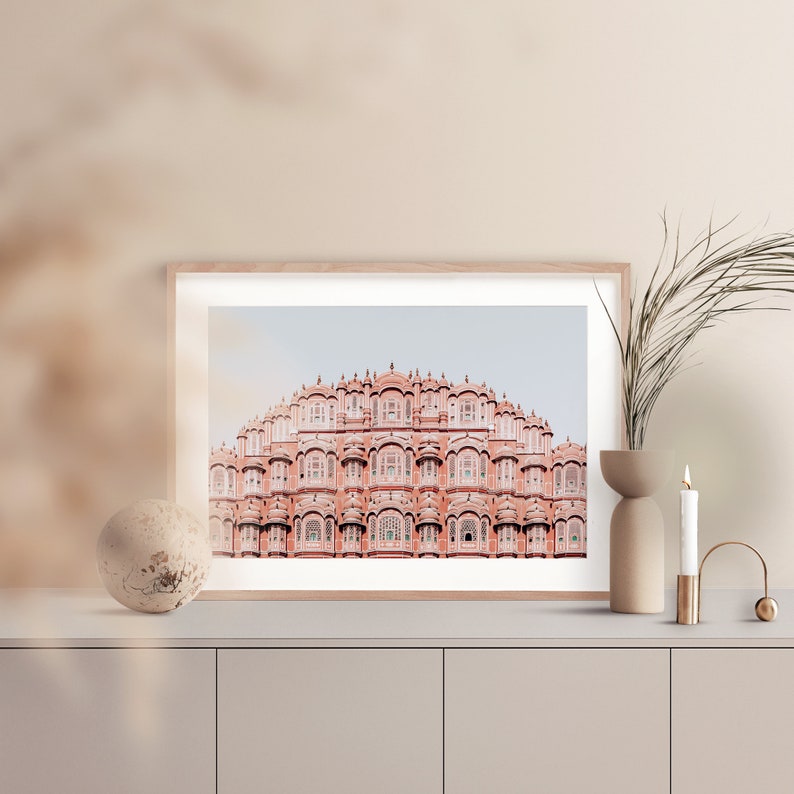 La arquitectura del Palacio Rosa IMPRESIÓN DE ARTE DIGITAL / Diseño ...