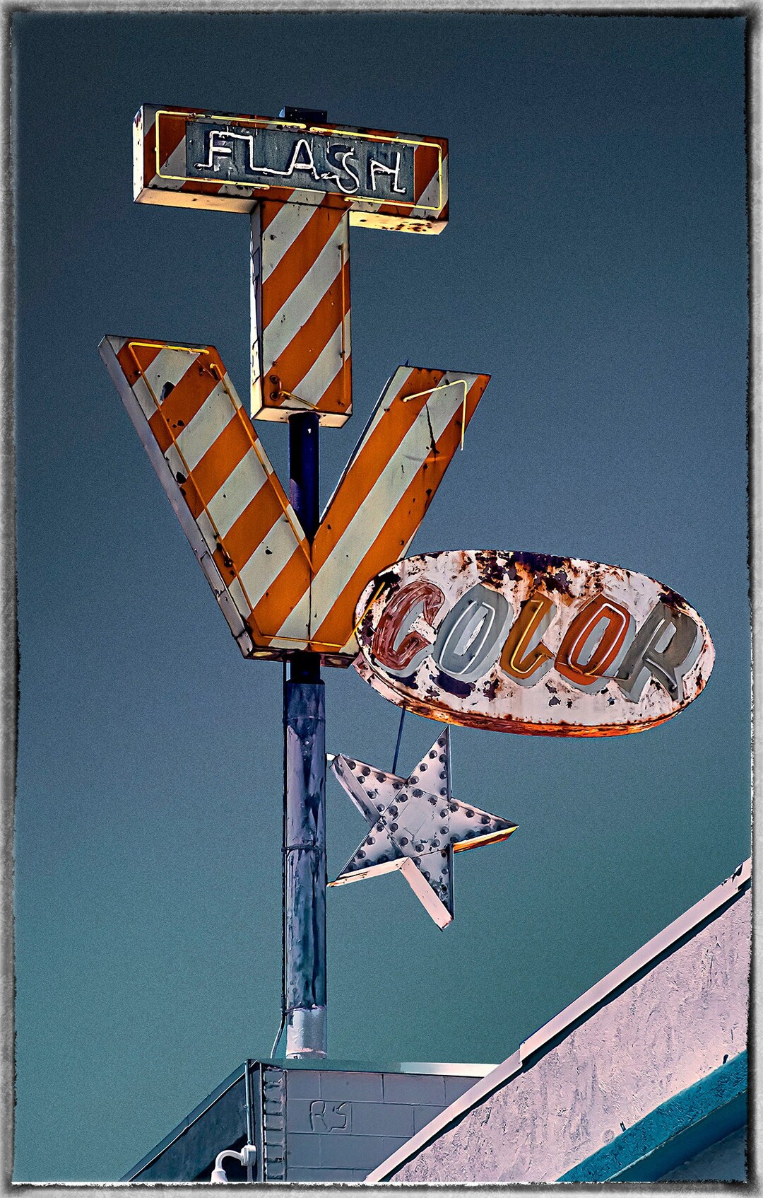 Flash TV - Tucson, AZ - 11x17" Color Print.(shipped Next Day Until Dec ...