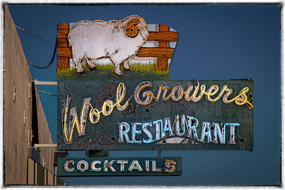 Wool Growers - Bakersfield, CA - 11x17" Color Print (shipped Next Day ...