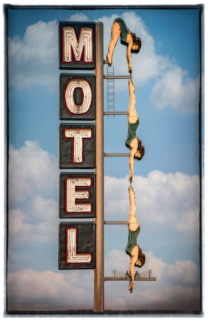 Starlight Motel" Mesa, AZ - 11x17" Color Print - Etsy