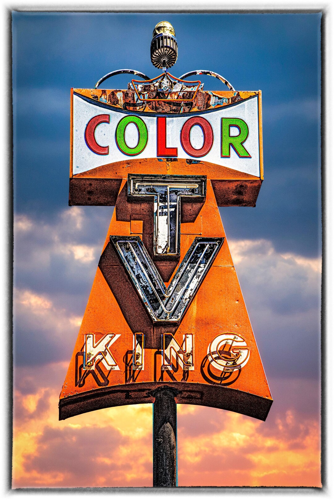Color TV King - Tucson, AZ - 11x17" Color Print.(shipped Next Day Until ...