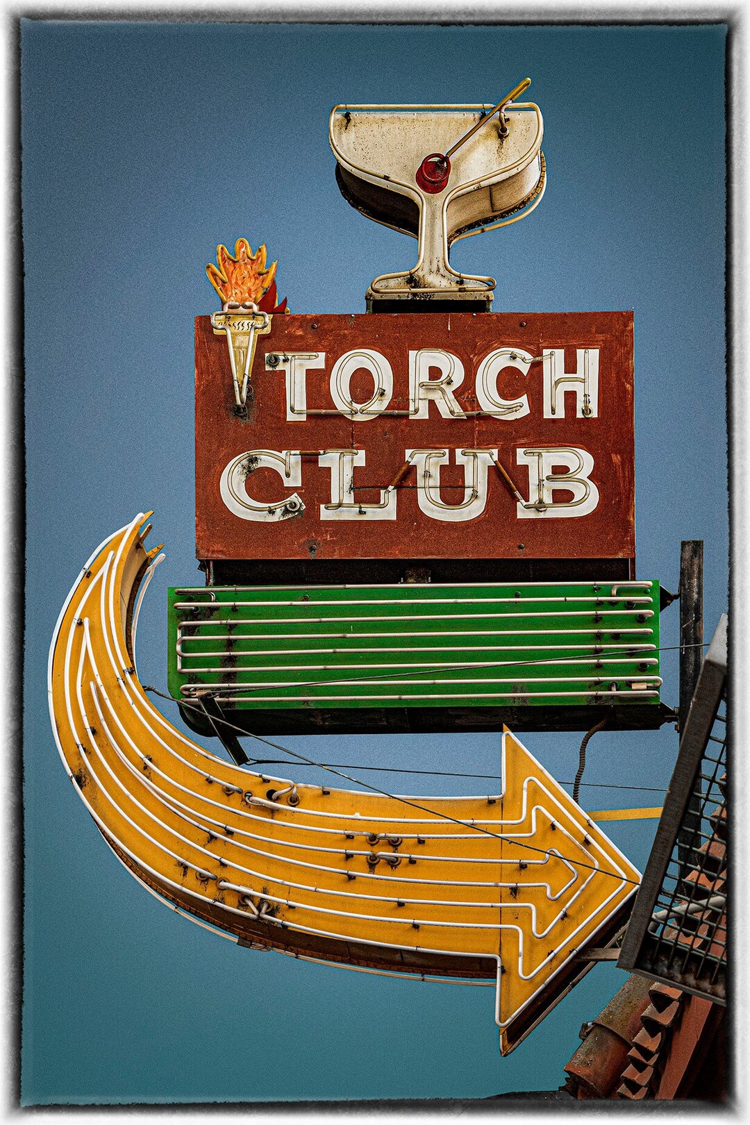 Torch Club - Sacramento, CA - 11x17" Color Print.(shipped Next Day ...