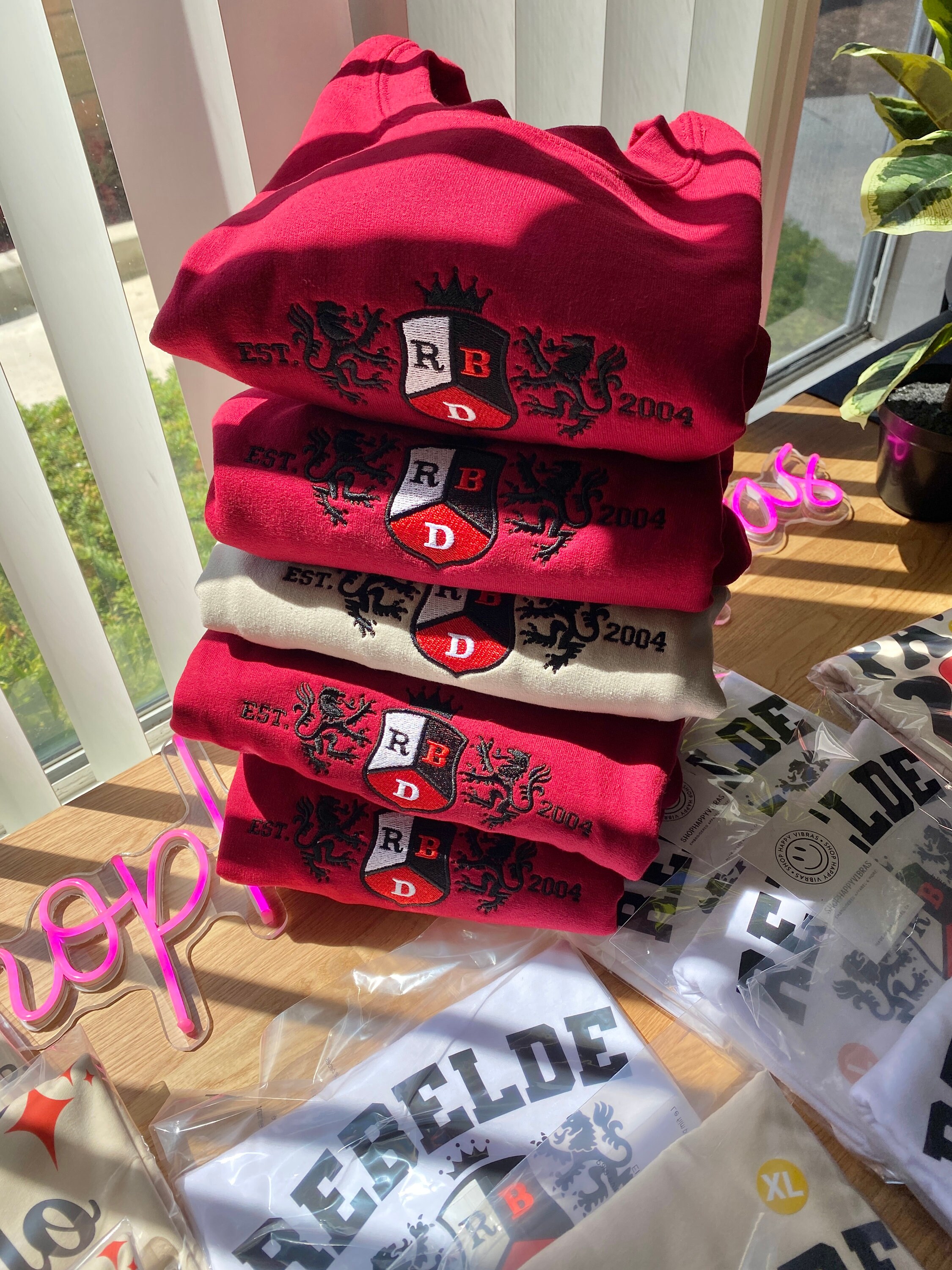 Y Soy Rebelde Embroidered Sweatshirt - Rebelde Concert Merch - RBD ...