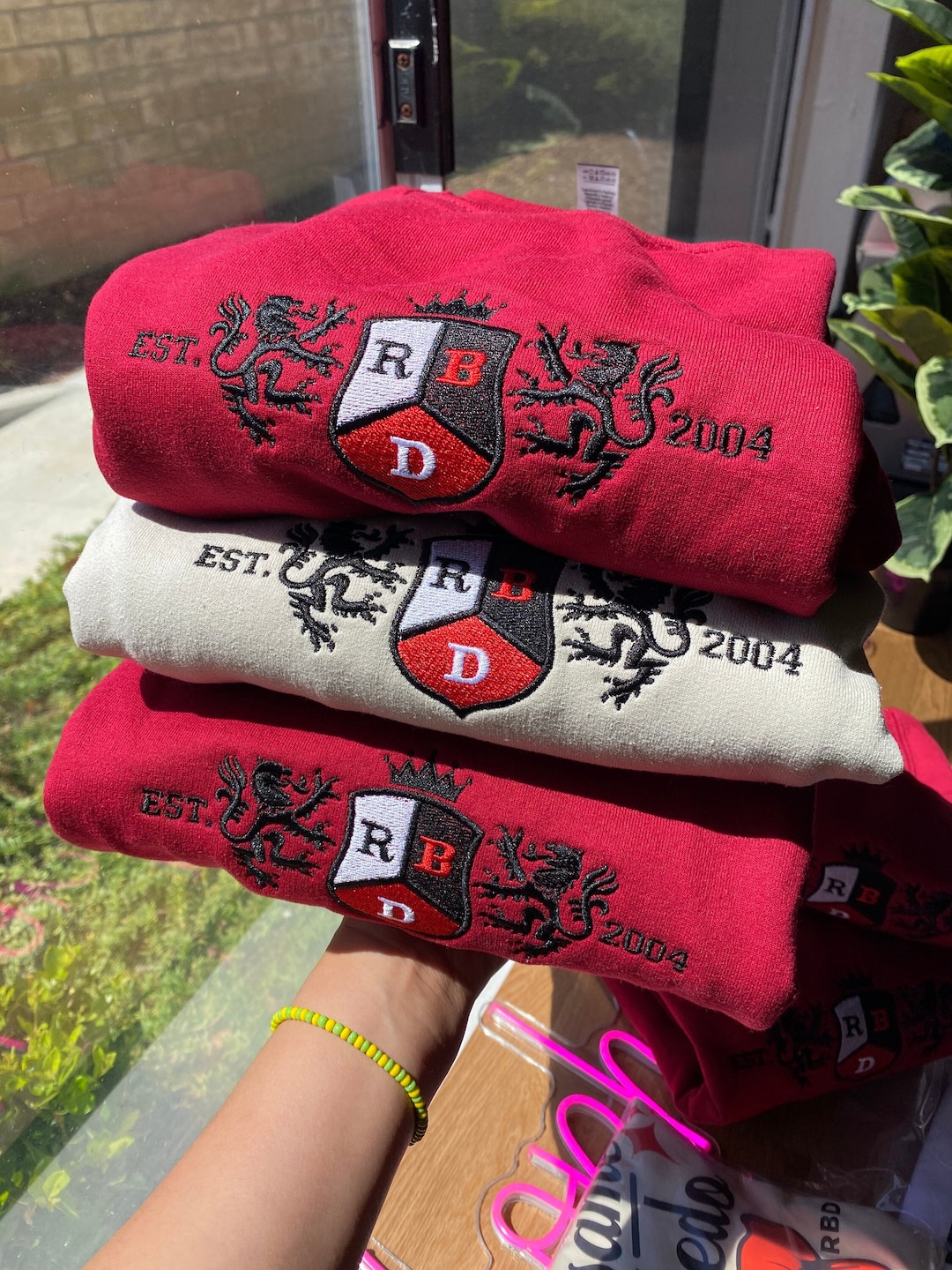 Y Soy Rebelde Embroidered Sweatshirt - Rebelde Concert Merch - RBD ...