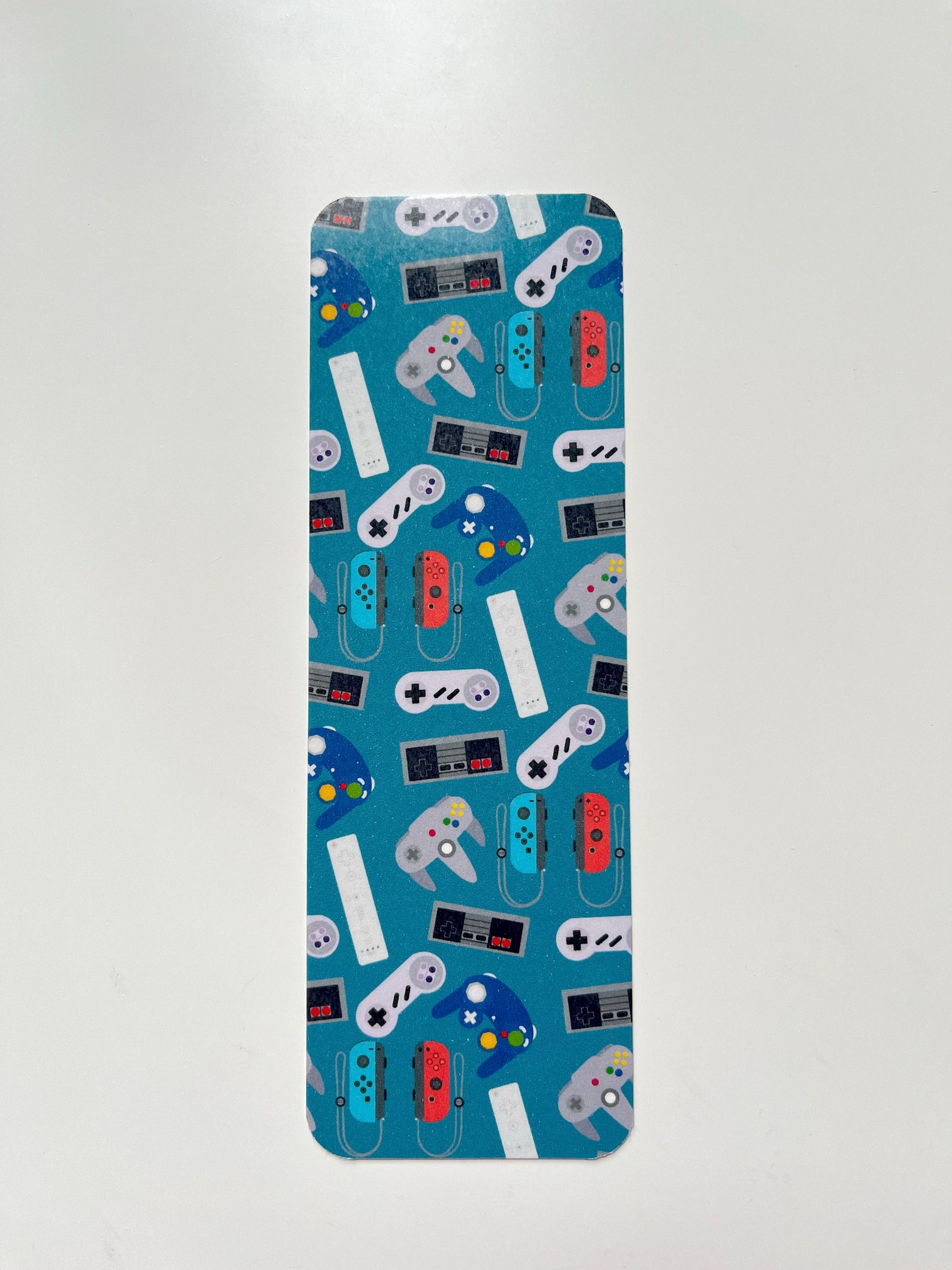 Video Game Controller Bookmark, Game Controller Bookmark, Double Sided ...