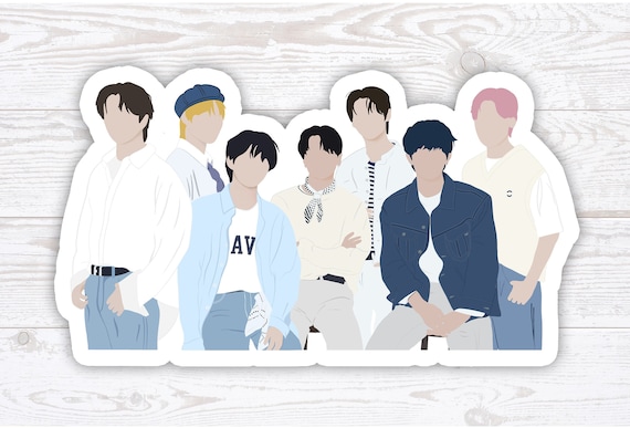ENHYPEN Members Sticker K-pop Idols Boy Band Korean Boy - Etsy Australia