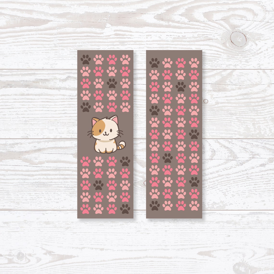 Cat Bookmarks, Dog Bookmarks, Cute Kittens, Cute Puppies, Double Sided ...