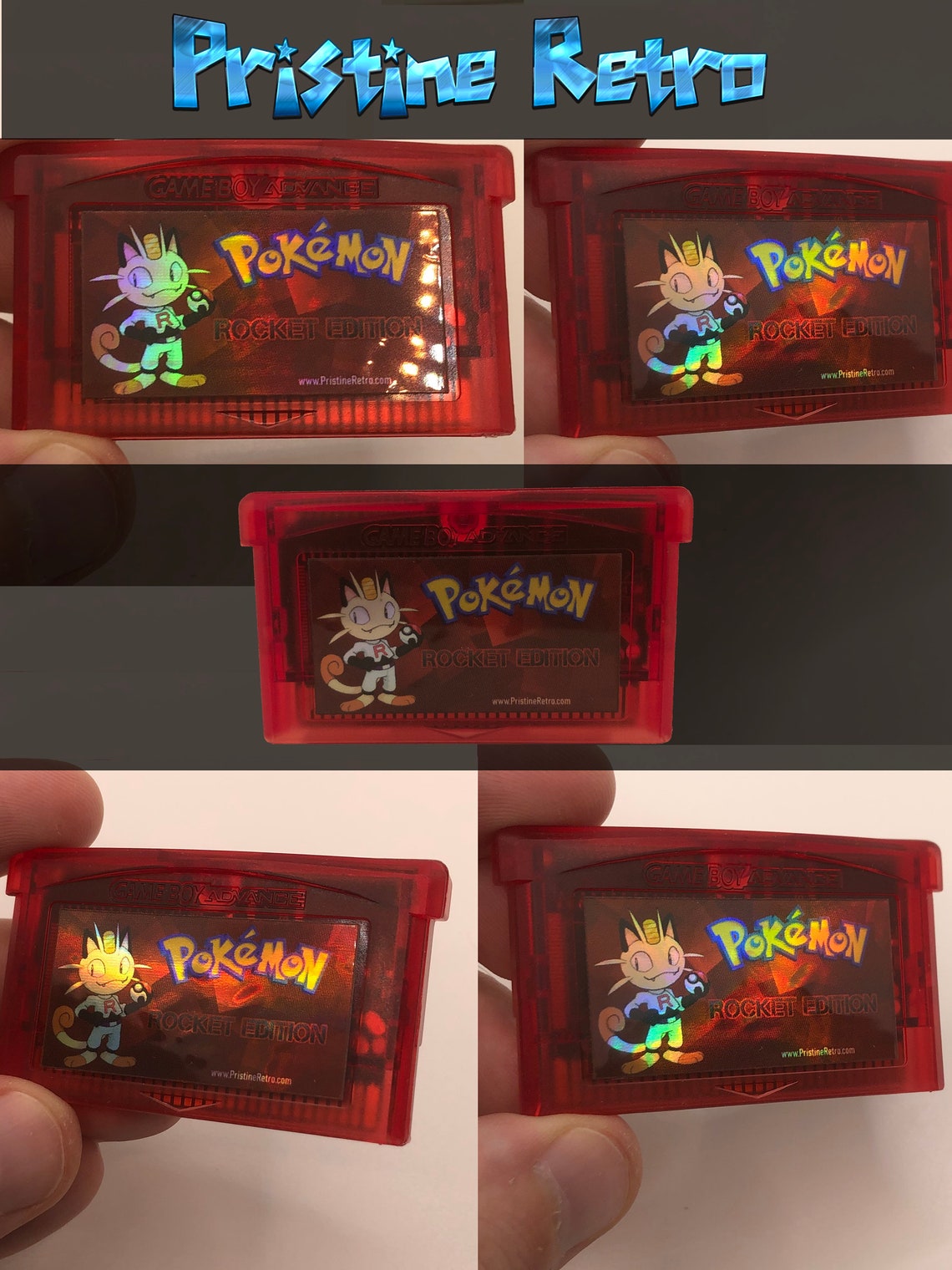 Pokemon Rocket Edition Custom Game for the Game Boy Advance - Etsy