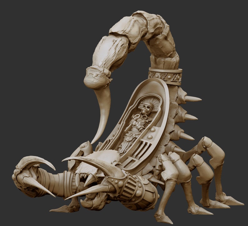 Resin Scorpions for Age of Sigmar and Old World Pharaoh's Army: Undead ...