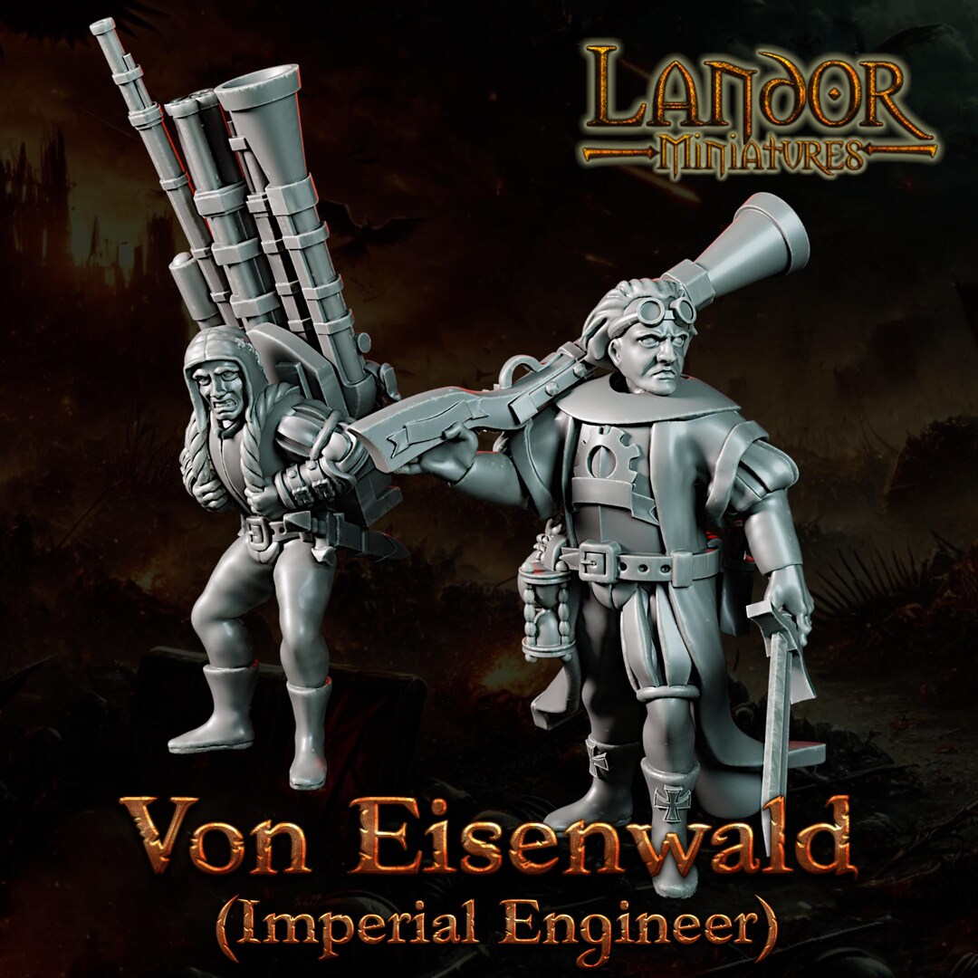 Von Eisenwald – Imperial Engineer – Imperial Army by Landor Miniatures ...